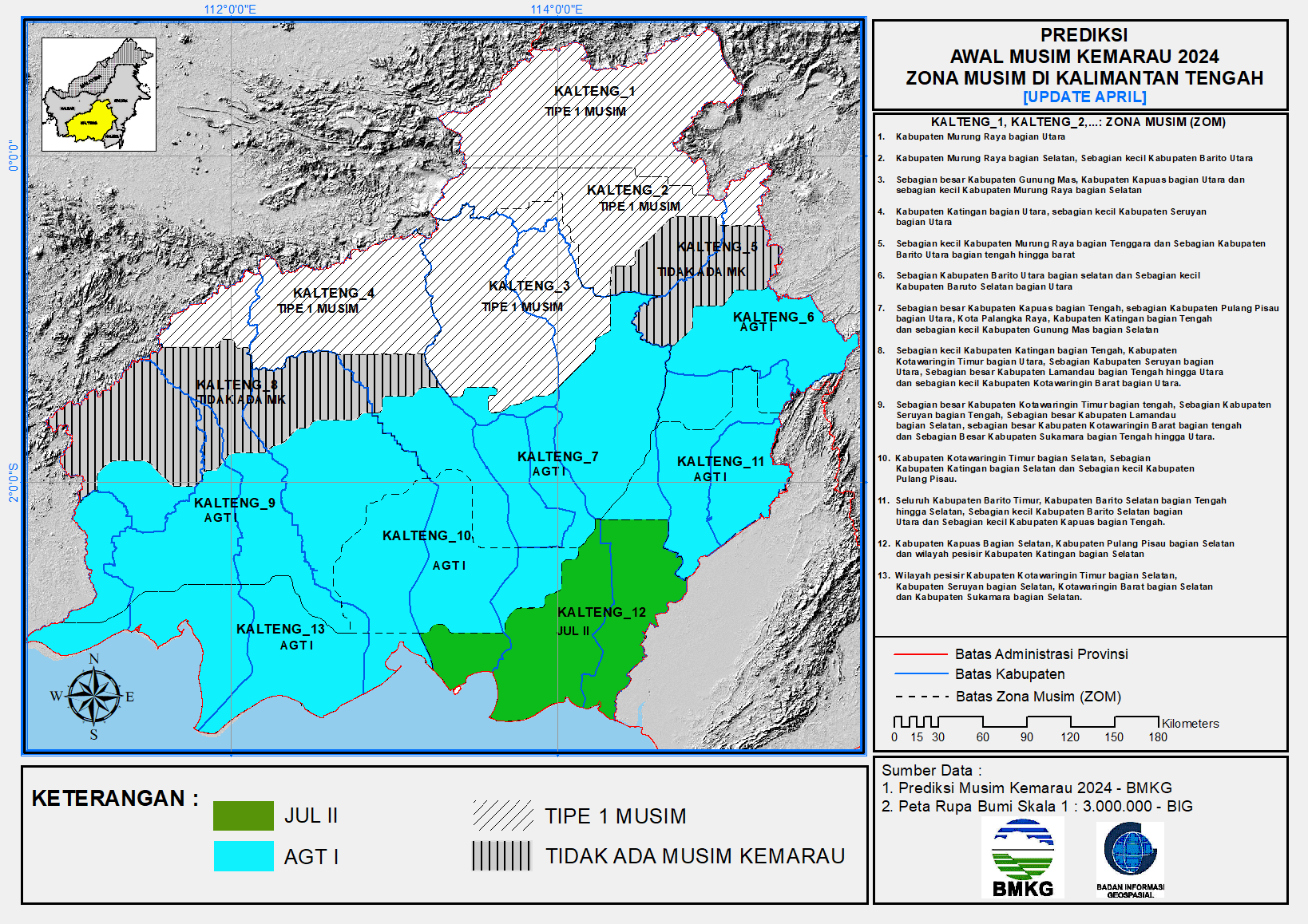 Stasiun Meteorologi Kelas I Tjilik Riwut Palangka Raya | Cuaca